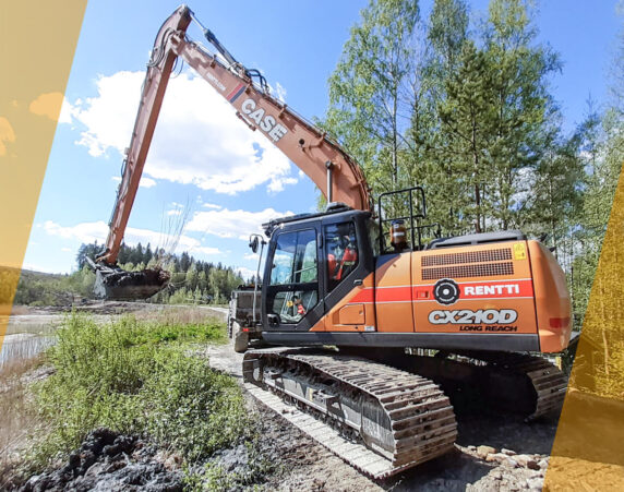 CASE CX210E LR - Rentti