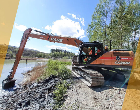 CASE CX210E LR - Rentti