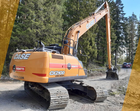 CASE CX210E LR - Rentti